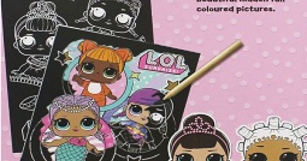 LOL Surprise Scratch Art Set