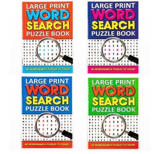 Large Print Word Search Books : GreenBrilliant large print word search ...