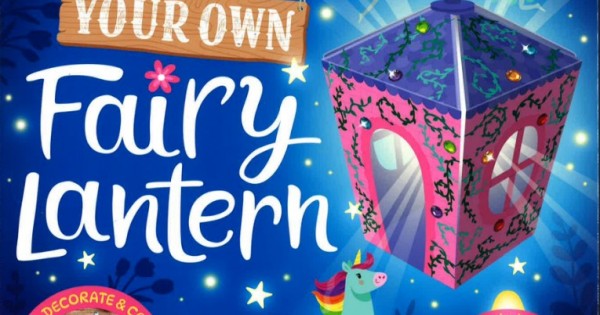 Activity station Make Your Own Fairy Lantern Book + Kit