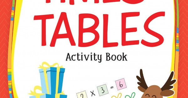 My First Times Tables Activity Book : Multiplication Tables From 1 - 20 ...